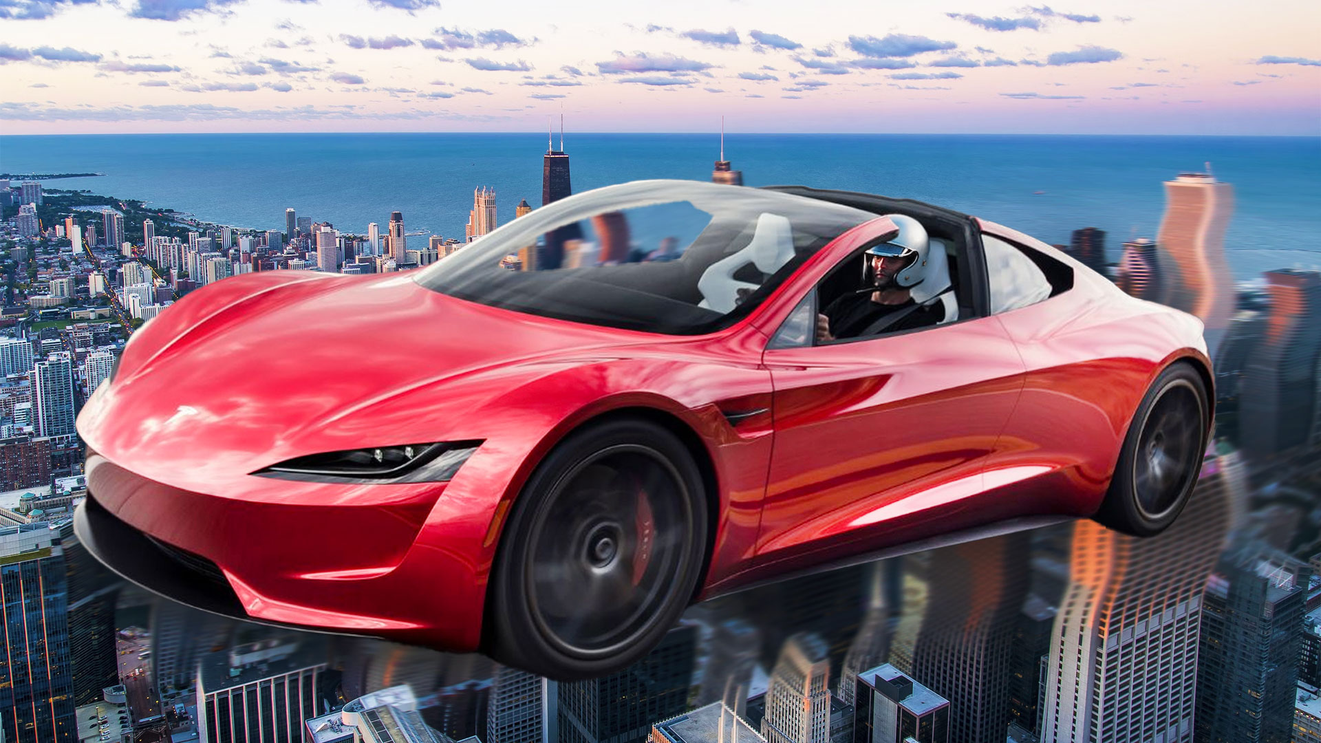 Tesla Roadster nebude rýchla iba na ceste. Podľa Muska má vedieť lietať ...