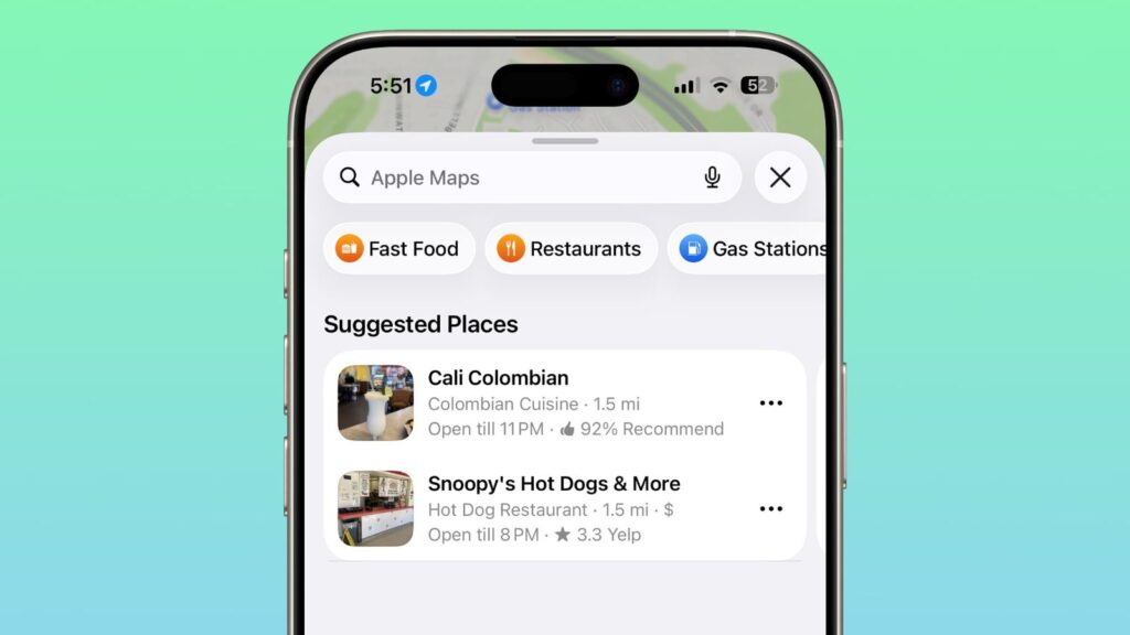 Reklamy v Apple Mapách sa v iOS 26.5 neukázali. Apple ich však plánuje ...